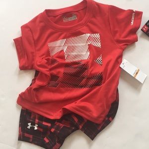Under Armour | Matching Sets | Nwt Under Armor 2pc Set Logo On Front ...